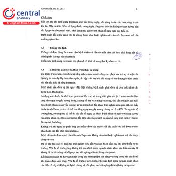 [CHÍNH HÃNG] Thuốc Beprasan 10mg điều trị viêm loát dạ dày - tá tràng