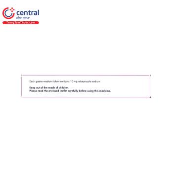 [CHÍNH HÃNG] Thuốc Beprasan 10mg điều trị viêm loát dạ dày - tá tràng