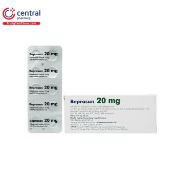 [CHÍNH HÃNG] Thuốc Beprasan 20mg làm lành vết loét dạ dày tá tràng