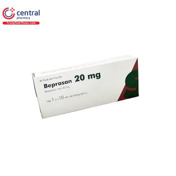 [CHÍNH HÃNG] Thuốc Beprasan 20mg làm lành vết loét dạ dày tá tràng