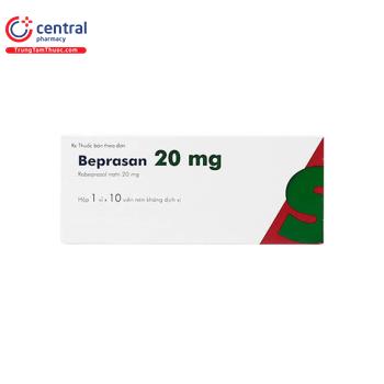 [CHÍNH HÃNG] Thuốc Beprasan 20mg làm lành vết loét dạ dày tá tràng