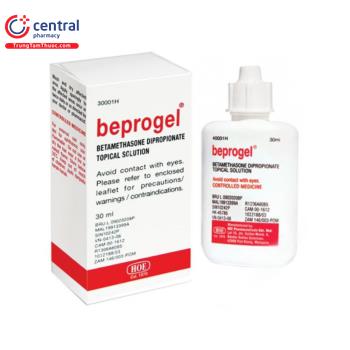 [CHÍNH HÃNG] Thuốc Beprogel 30ml điều trị viêm da, herpes
