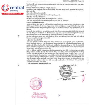 [CHÍNH HÃNG] Thuốc Beroxib 200mg điều trị đau khớp, sưng khớp