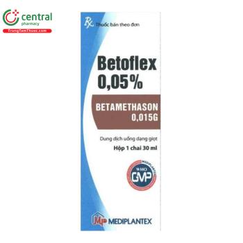 Thuốc Betoflex 0,05% - Trị tình trạng viêm, dị ứng cần corticosteroid