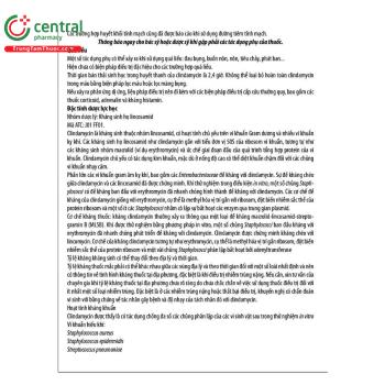 Thuốc BFS-Clinda 150mg/ml điều trị nhiễm khuẩn do vi khuẩn nhạy cảm