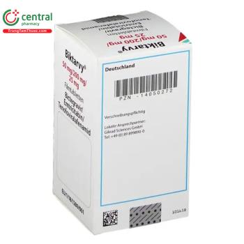 Thuốc Biktarvy 50mg/200mg/25mg được sử dụng để điều trị nhiễm HIV