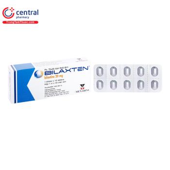 Thuốc Bilaxten 20mg: công dụng, liều dùng, lưu ý khi sử dụng