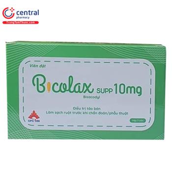 [CHÍNH HÃNG] Bicolax Supp 10mg- Thuốc điều trị táo bón hiệu quả