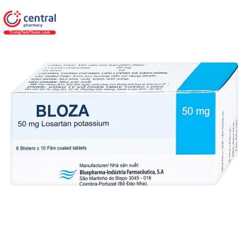 [CHÍNH HÃNG] Thuốc Bloza 50mg giúp điều trị huyết áp hiệu quả
