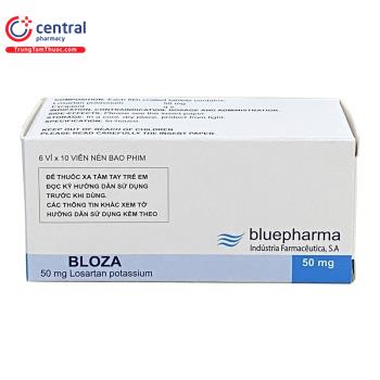 [CHÍNH HÃNG] Thuốc Bloza 50mg giúp điều trị huyết áp hiệu quả