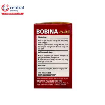 Bobina plus - Hỗ trợ giải độc gan và tăng cường chức năng gan