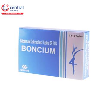 [CHÍNH HÃNG] Thuốc Boncium cung cấp Calci và Vitamin D3