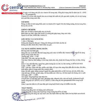 [CHÍNH HÃNG] Thuốc Boncium cung cấp Calci và Vitamin D3
