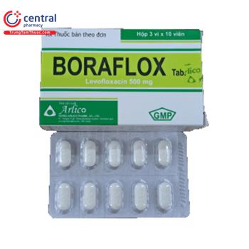 [CHÍNH HÃNG] Thuốc Boraflox điều trị viêm đường hô hấp, tiết niệu