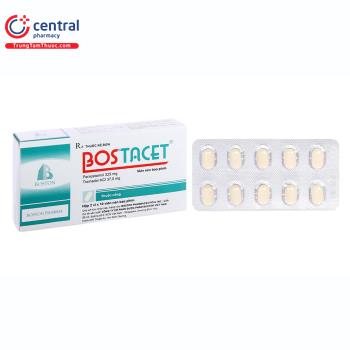Thuốc Bostacet - Thuốc giảm cơn đau trung bình và nặng