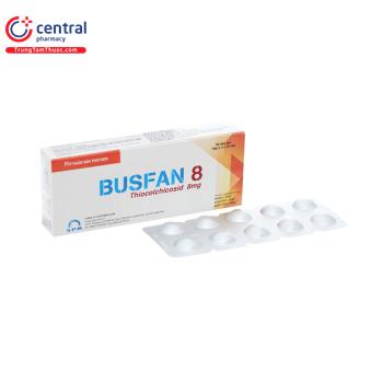[CHÍNH HÃNG] Thuốc Busfan 8 giảm đau do co cứng cơ khớp