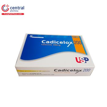 [CHÍNH HÃNG] Thuốc Cadicelox 200 US giảm đau do viêm xương khớp