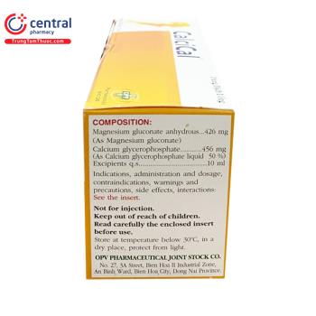 [CHÍNH HÃNG] Thuốc Calcical 10ml giúp bổ sung calci, magie