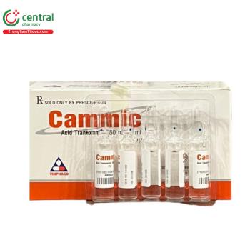Thuốc Cammic 500mg/5ml: Chỉ định và lưu ý sử dụng