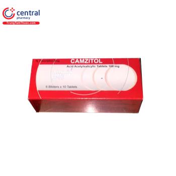 [CHÍNH HÃNG] Thuốc Camzitol 100mg dự phòng đột quỵ hiệu quả