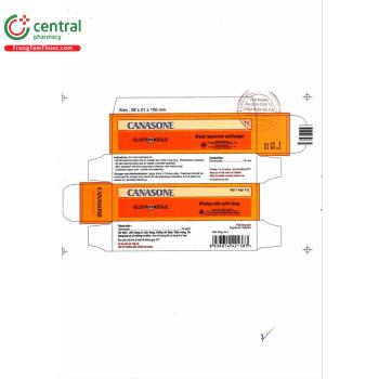 Thuốc Canasone 1% - Điều trị các bệnh da liễu do nấm Candida , nấm mốc