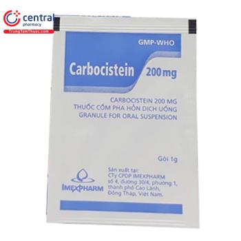 [CHÍNH HÃNG] Thuốc Carbocistein 200mg Imexpharm - Đánh bay đờm