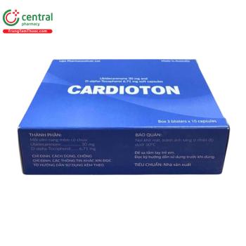 Thuốc Cardioton 30mg/6,71mg - Duy trì, hỗ trợ chức năng của tim mạch