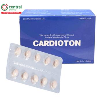 Thuốc Cardioton 30mg/6,71mg - Duy trì, hỗ trợ chức năng của tim mạch