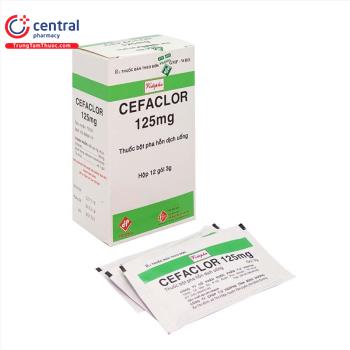 [CHÍNH HÃNG] Thuốc Cefaclor 125mg dùng để điều trị nhiễm khuẩn