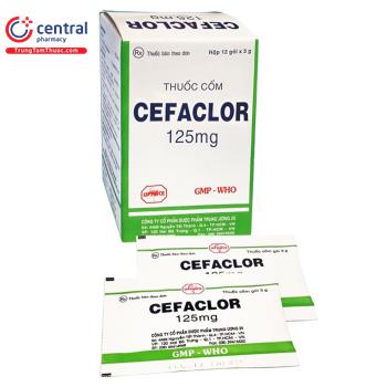 [CHÍNH HÃNG] Thuốc Cefaclor 125mg dùng để điều trị nhiễm khuẩn
