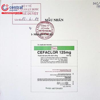 [CHÍNH HÃNG] Thuốc Cefaclor 125mg dùng để điều trị nhiễm khuẩn