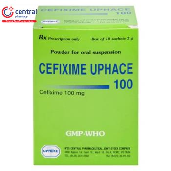 Thuốc CEFIXIME UPHACE 100 điều trị nhiễm khuẩn đường tiết niệu