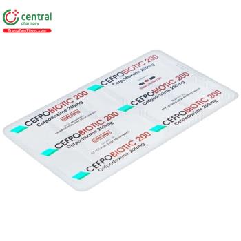 Thuốc Cefpobiotic 200mg chỉ định trong điều trị nhiễm khuẩn