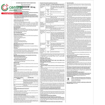 Thuốc Cefpodoxim 100mg Domesco điều trị các nhiễm khuẩn ở người lớn
