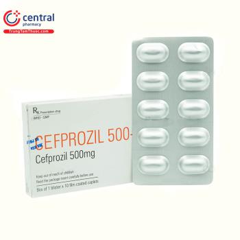 [CHÍNH HÃNG] Thuốc Cefprozil 500-US - Không lo viêm tai giữa cấp