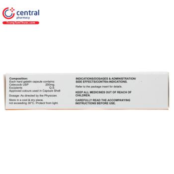 [CHÍNH HÃNG] Thuốc Celestal 200 điều trị viêm xương khớp