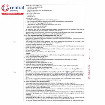 [CHÍNH HÃNG] Thuốc Cephalothin 2g điều trị nhiễm khuẩn
