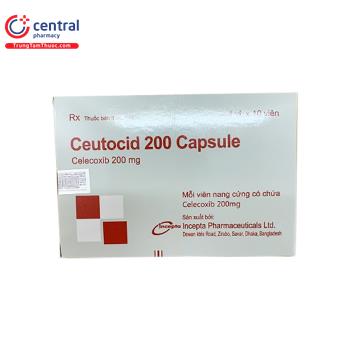 [CHÍNH HÃNG] Thuốc Ceutocid 200 Capsule điều trị thoái hóa khớp