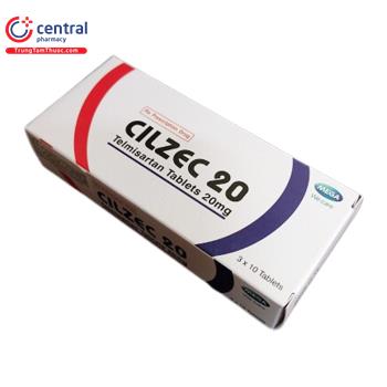 [CHÍNH HÃNG] Thuốc Cilzec 20 điều trị cao huyết áp hiệu quả