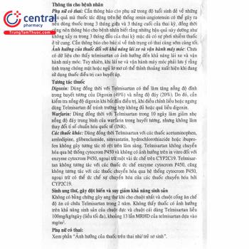 [CHÍNH HÃNG] Thuốc Cilzec 40 - điều trị tăng huyết áp