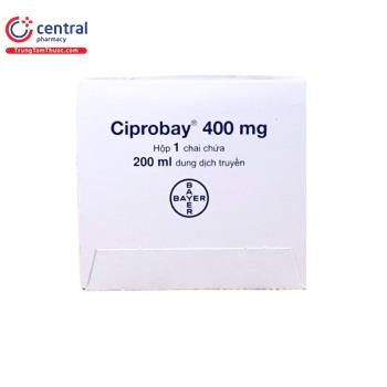 [CHÍNH HÃNG] Thuốc Ciprobay 400mg - Thuốc điều trị nhiễm khuẩn