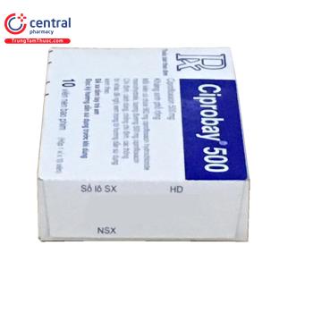 Thuốc Ciprobay 500: tác dụng, chỉ định, lưu ý khi sử dụng