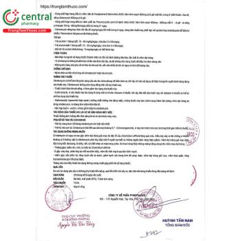 Thuốc Clindastad inj. 300mg điều trị nhiễm khuẩn do vi khuẩn nhạy cảm