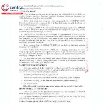[CHÍNH HÃNG]Thuốc Clopalvix Plus - Ngăn ngừa xơ vữa động mạch