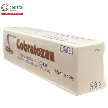 Kem xoa nọc rắn Cobratoxan 20g giá bao nhiêu? Mua ở đâu?