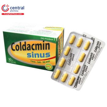 [CHÍNH HÃNG] Thuốc Coldacmin Sinus đánh bay cảm cúm