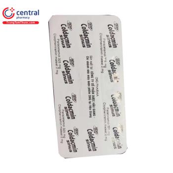 [CHÍNH HÃNG] Thuốc Coldacmin Sinus đánh bay cảm cúm