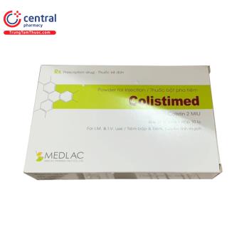 [CHÍNH HÃNG] Thuốc Colistimed 2 MIU điều trị nhiễm khuẩn nặng