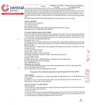 [CHÍNH HÃNG] Thuốc Colistimed 2 MIU điều trị nhiễm khuẩn nặng