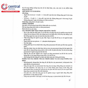 [CHÍNH HÃNG] Thuốc Colocol 500 hạ sốt và giảm đau hiệu quả